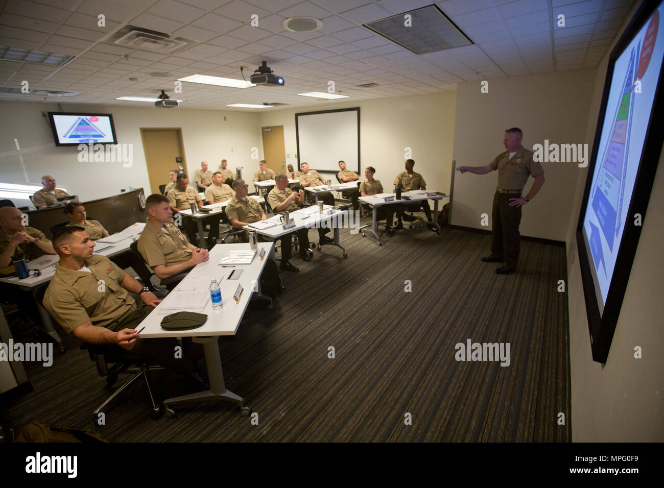 Advanced aircraft maintenance officer course hi-res stock photography ...