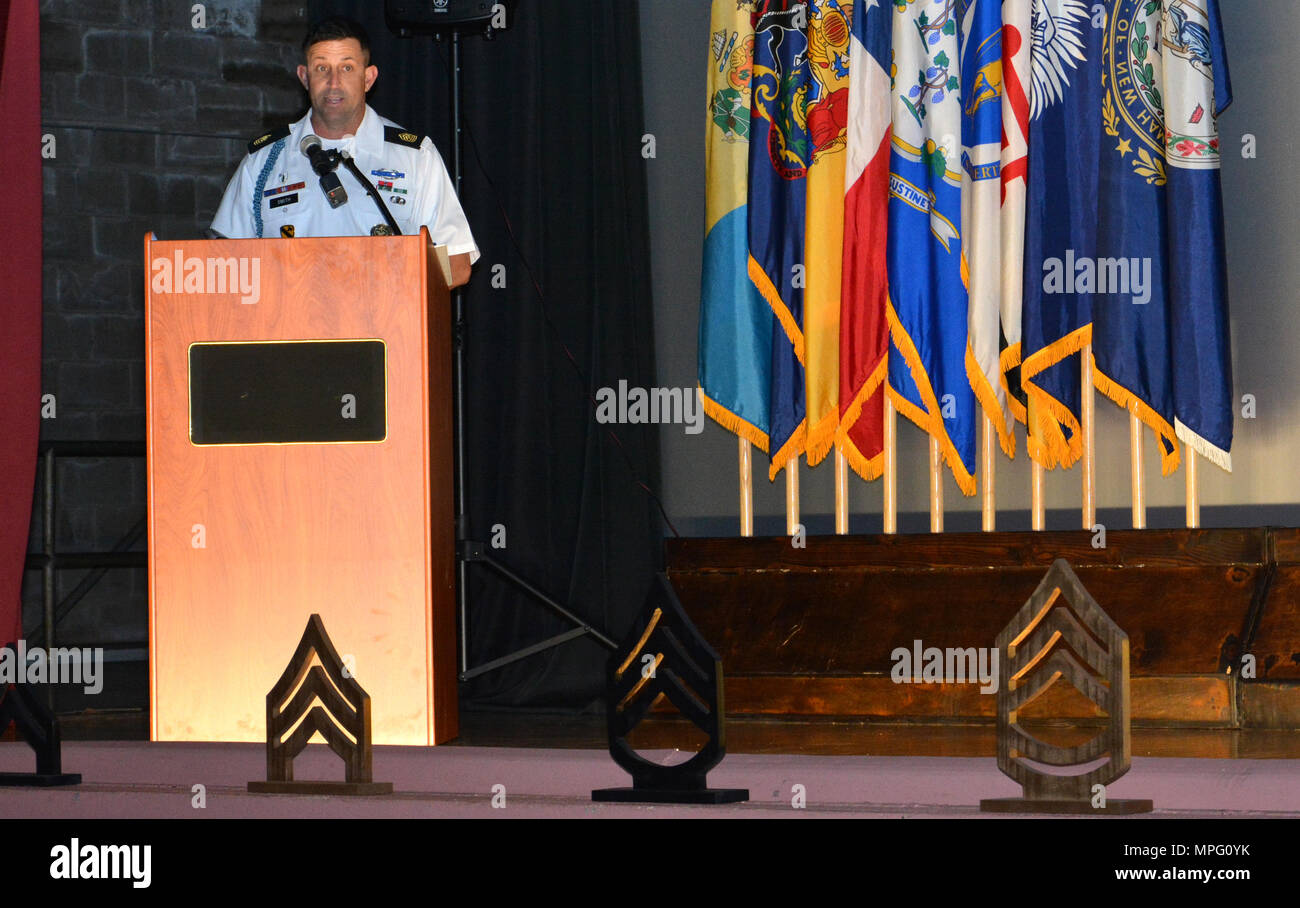 SCHOFIELD BARRACKS, Hawaii- Sgt. Maj. Michael Smith, guest speaker, 2nd ...