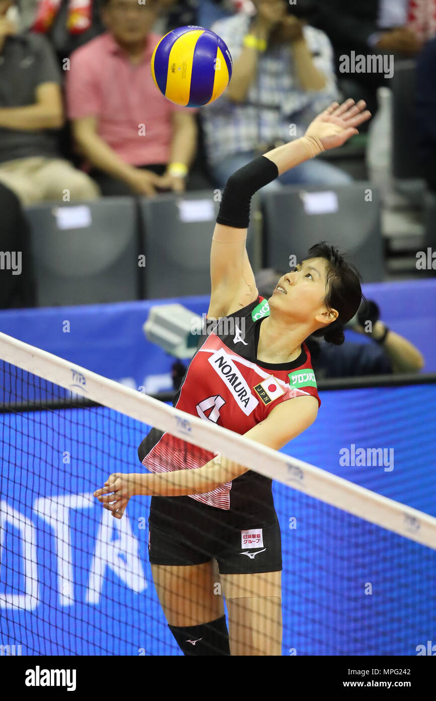 Sky Hall Toyota, Aichi, Japan. 22nd May, 2018. Risa Shinnabe (JPN), MAY ...