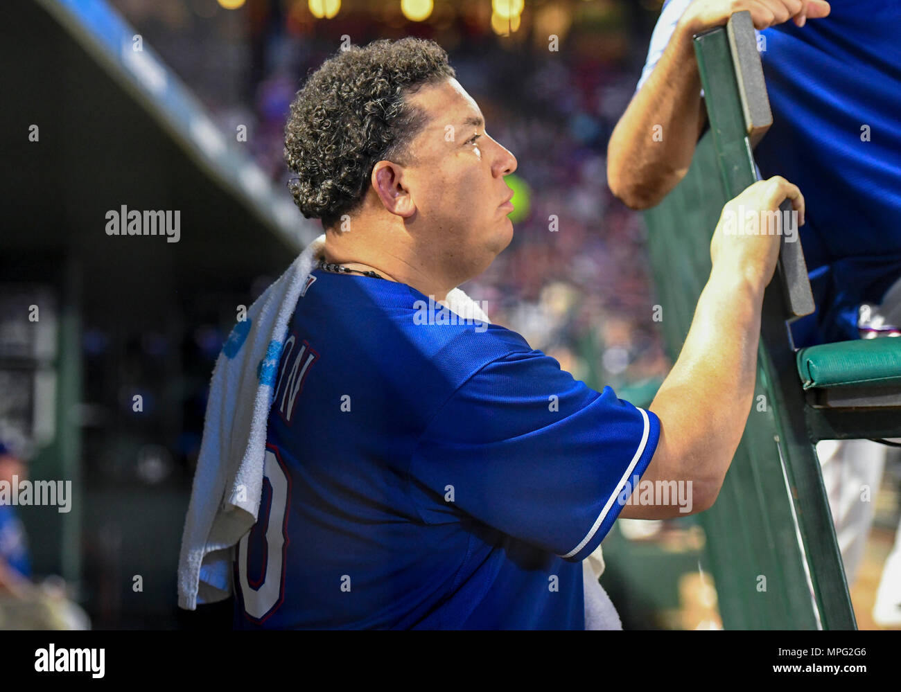 May 21, 2018: Texas Rangers starting pitcher Bartolo Colon #40 during ...