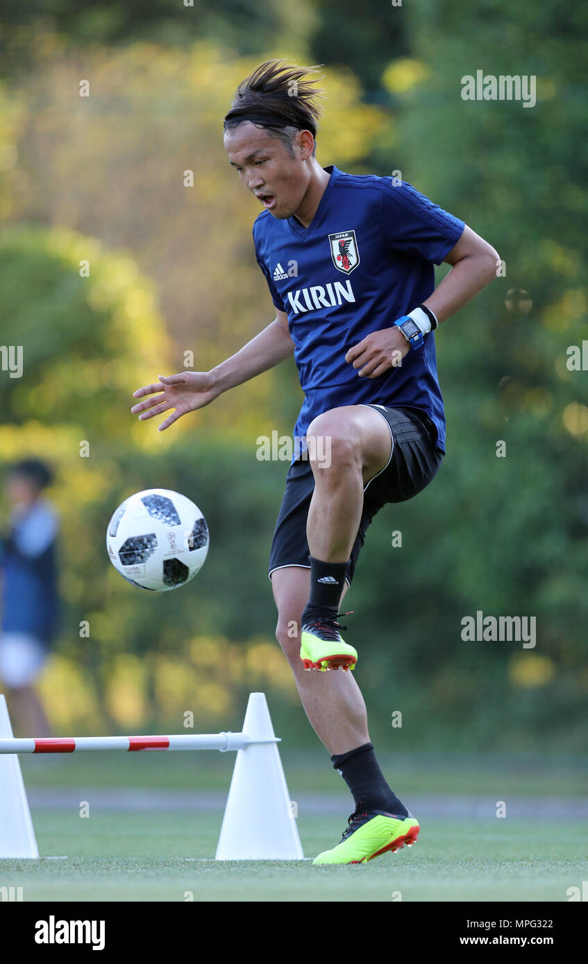 Frontier soccer field, Chiba, Japan. 22nd May, 2018. Takashi Usami (JPN ...