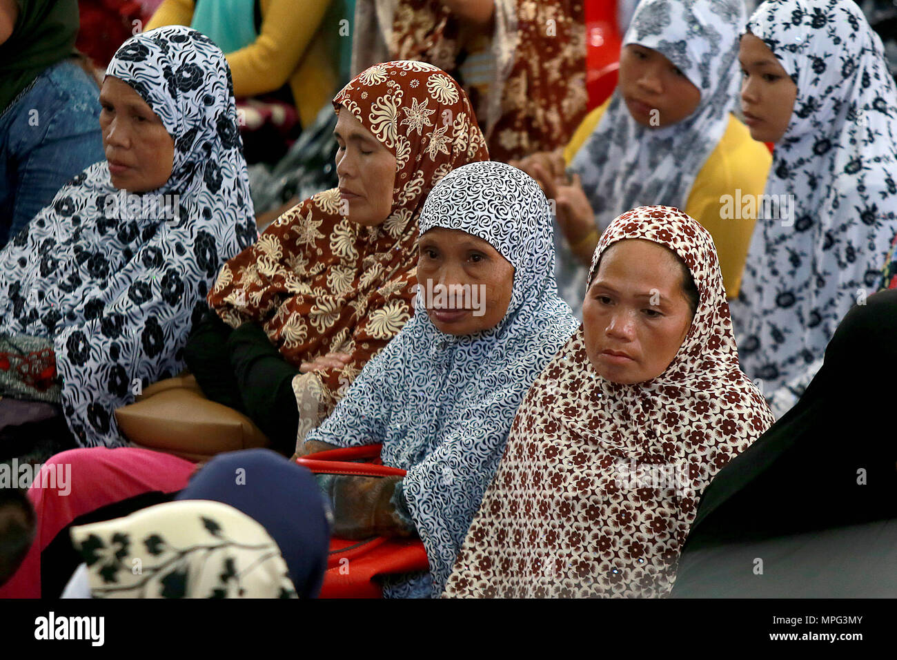 Marawi City, Philippines. 23rd May, 2018. People attend the "Marawi ...