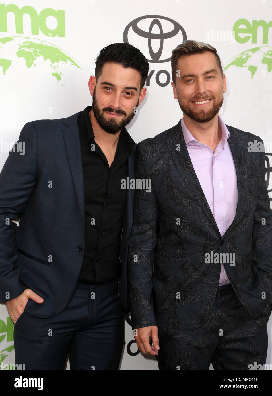 Beverly Hills, Ca. 22nd May, 2018. Michael Turchin, Lance Bass, at the ...