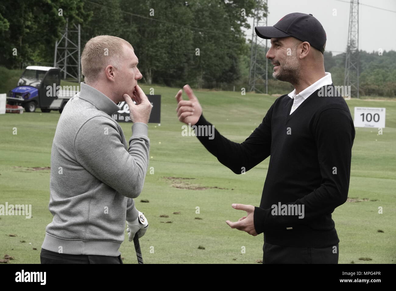 23rd May, 2018 Pep Guardiola, Manchester City football club coach ...