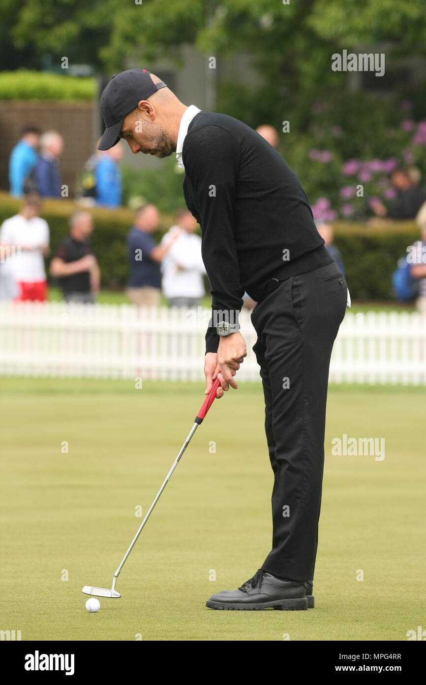 23rd May, 2018 Pep Guardiola, Manchester City football club coach ...