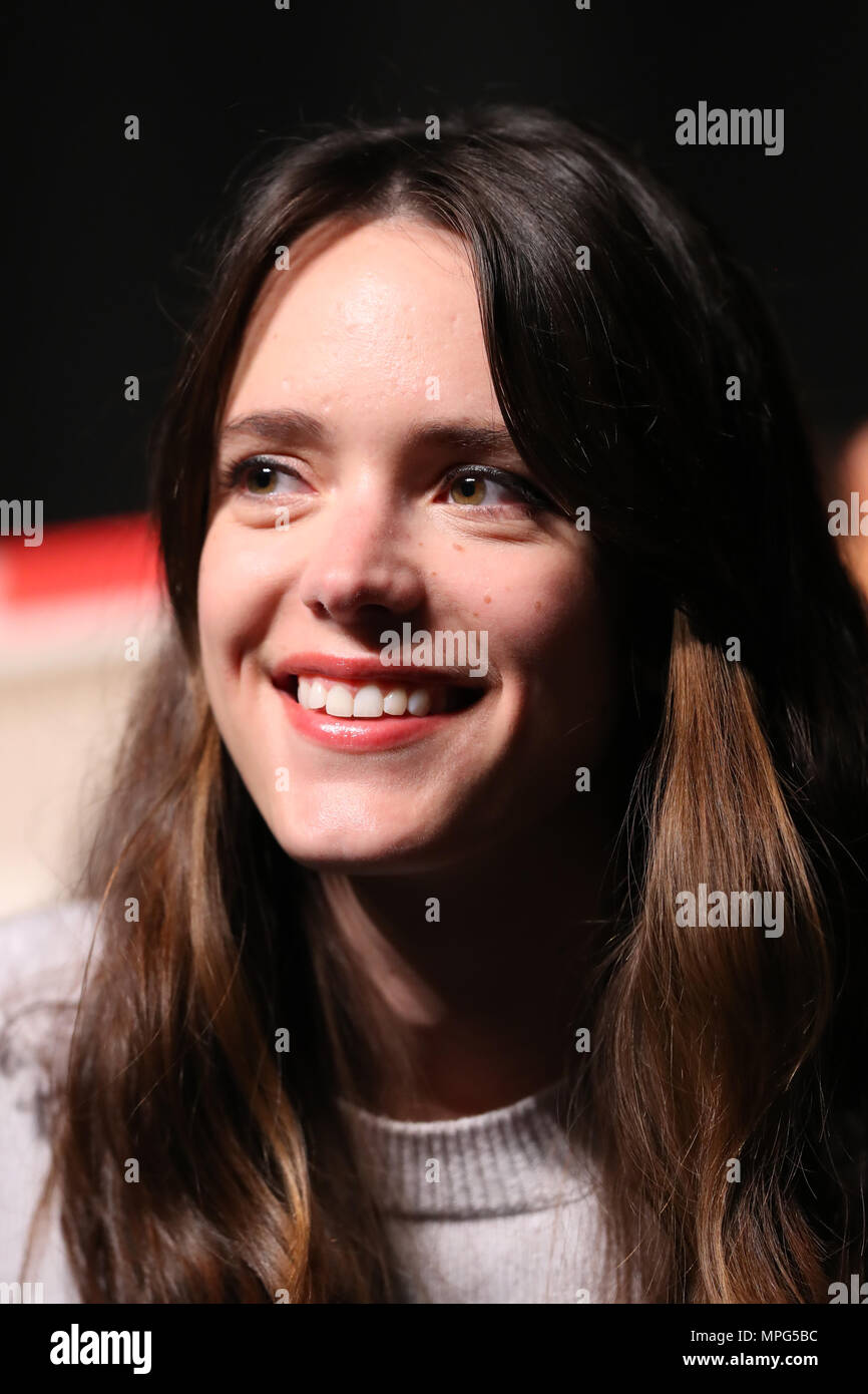 Tokyo, Japan. 23rd May, 2018. French-British actress Stacy Martin ...