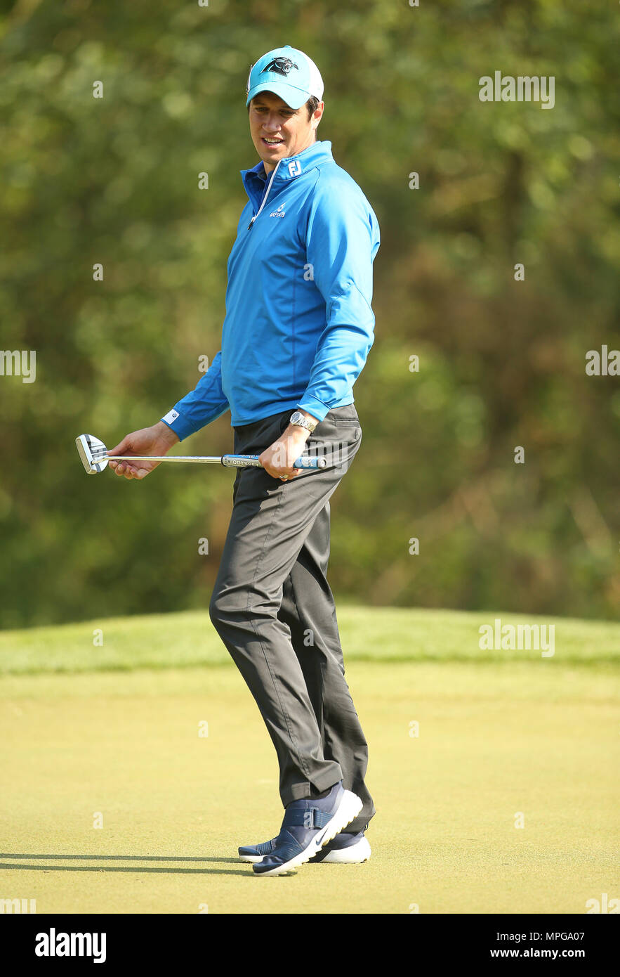 Wentworth, UK. 23th May 2018. Vernon Kay during the Pro Am ahead of the ...
