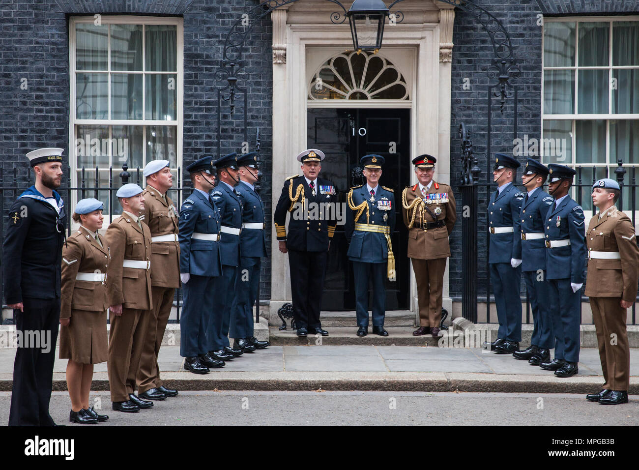 London, UK. 23rd May, 2018. Admiral Sir Philip Jones, Air Chief Marshal ...