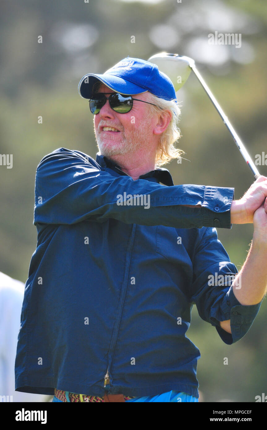 Chris Evans playing golf Stock Photo - Alamy