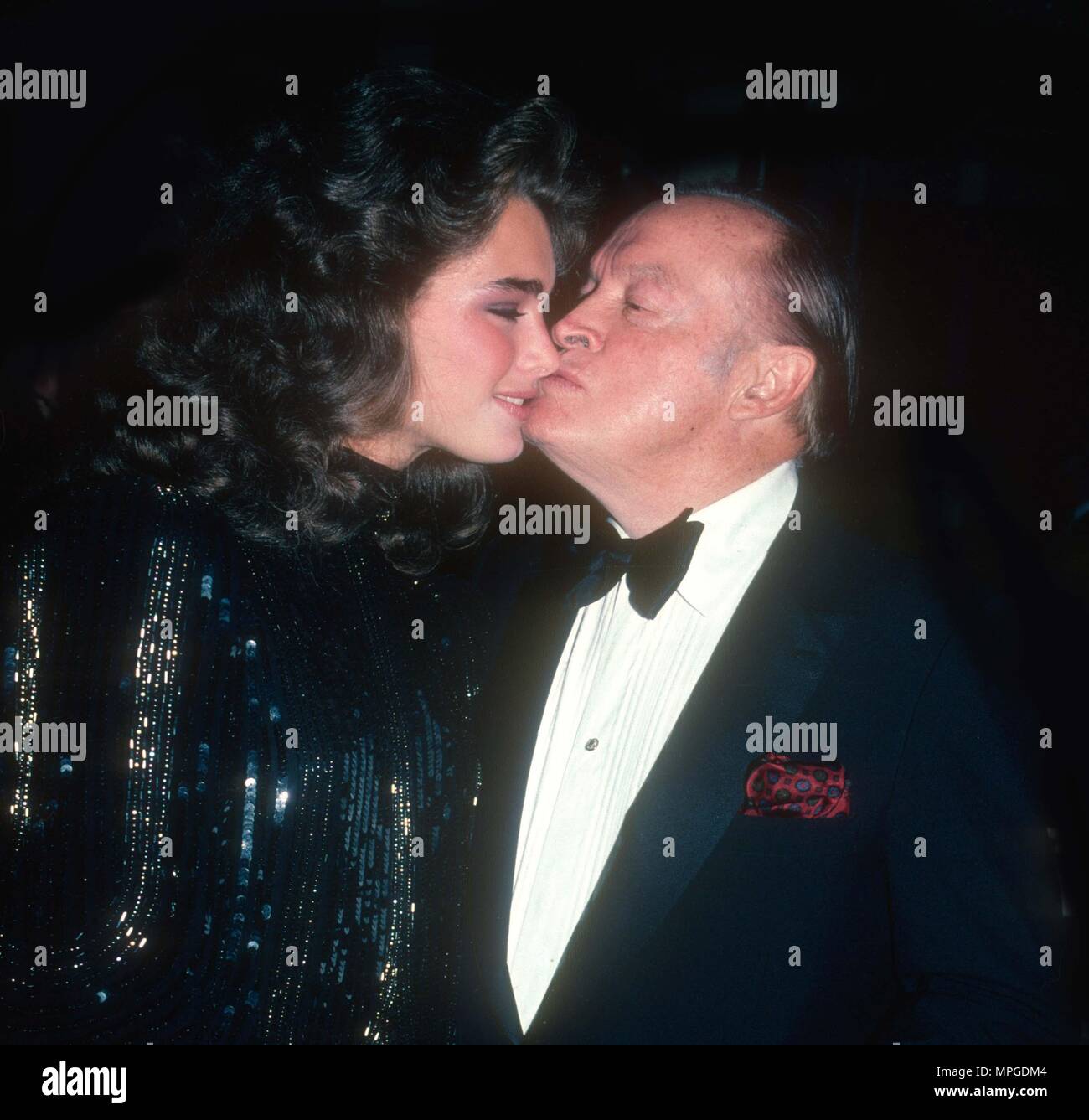 Brooke Shields Bob Hope 1983 Photo By John Barrettphotolink Photo Via Credit Newscomalamy