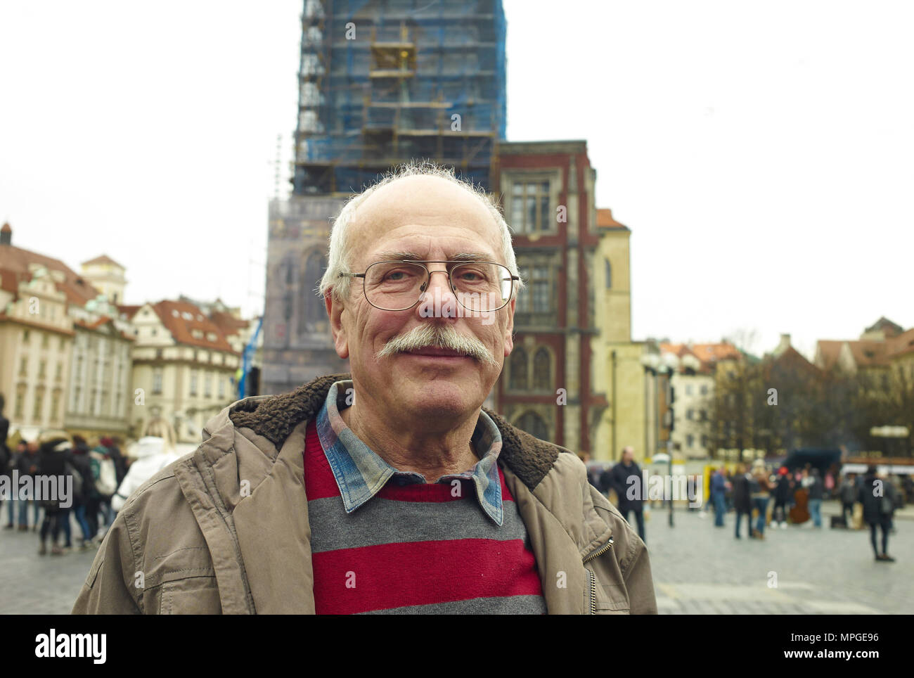 09 March 2018, Czech Republic, Prague: Petr Skala stands in front of ...