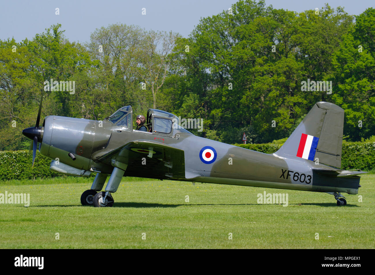 Hunting Percival Provost,T1 XF603, G-KAPW Stock Photo - Alamy