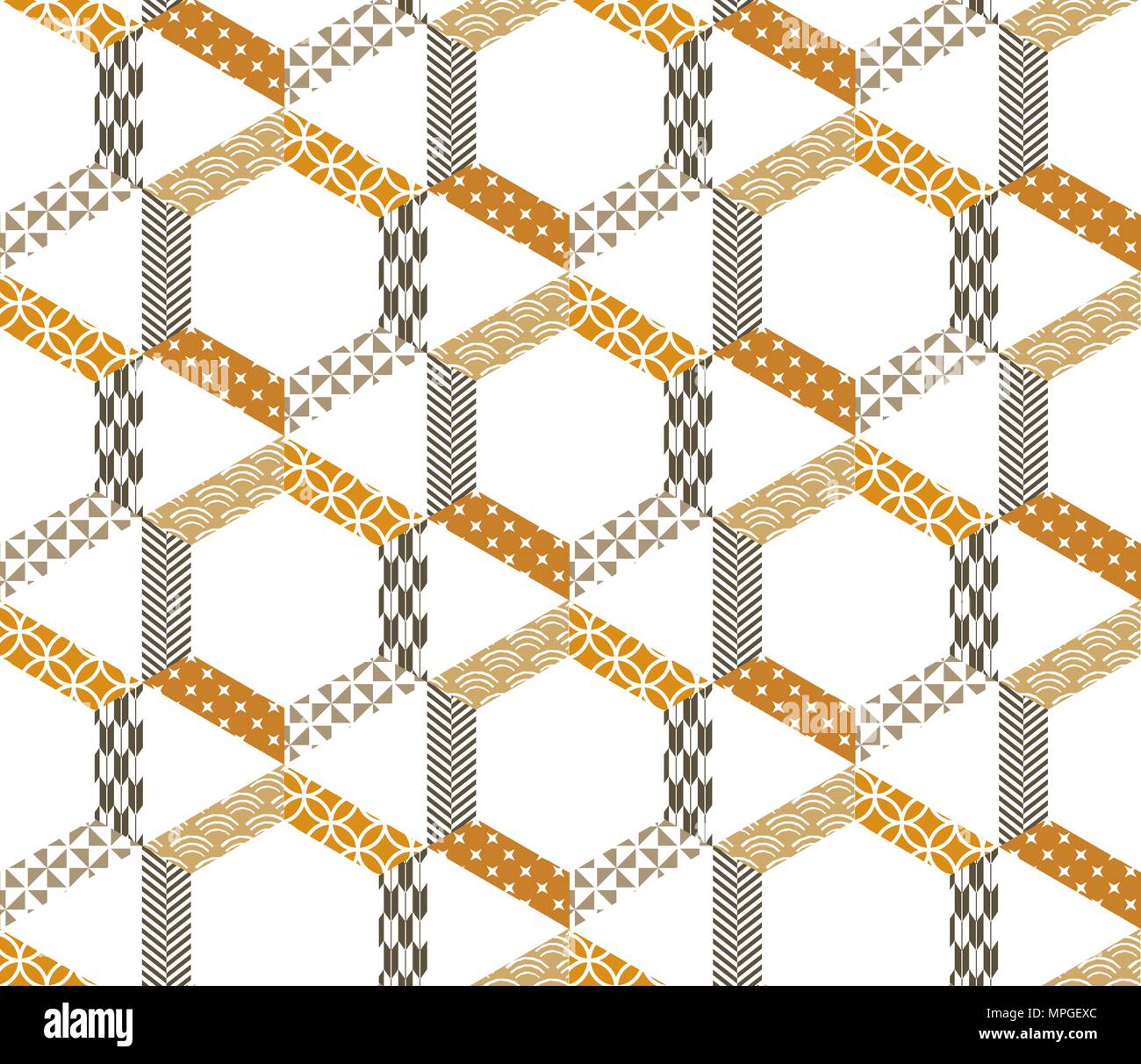 Japanese pattern vector for template, wrapping paper, background ...