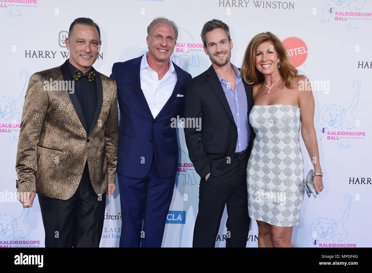 Johnny Louganis, John Rymer. Kyle David Pierce, Melissa Bernard at the ...