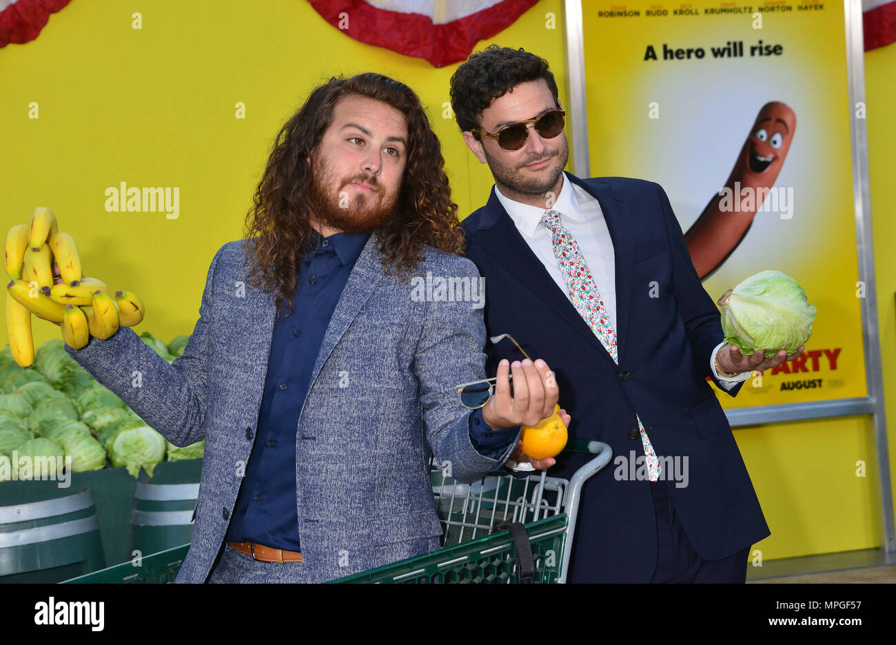 JrJr, song in official trailer - Gone - at the Sausage Party Premiere ...