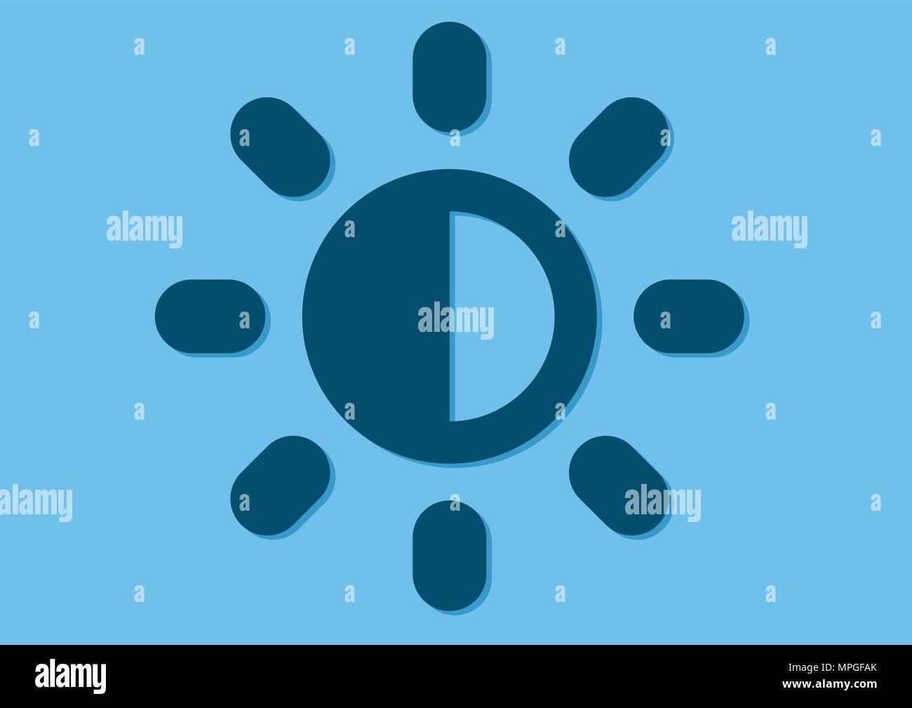 vector design of symbol with concept Stock Vector Image & Art - Alamy