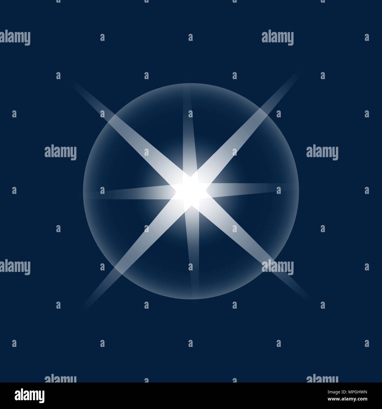 Silver flares Stock Vector Images - Alamy