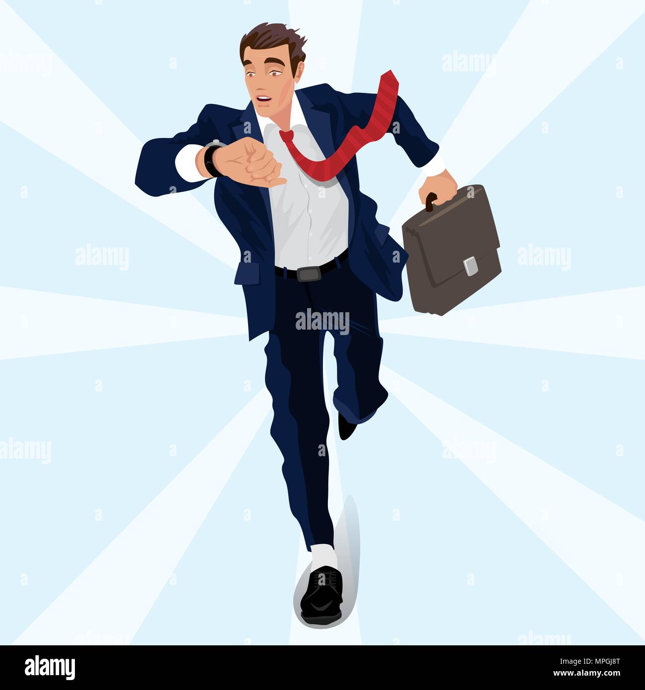 Front view young adult Stock Vector Images - Alamy