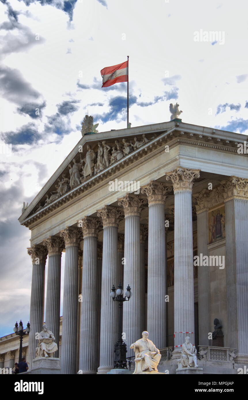Austrian flag historic hi-res stock photography and images - Alamy