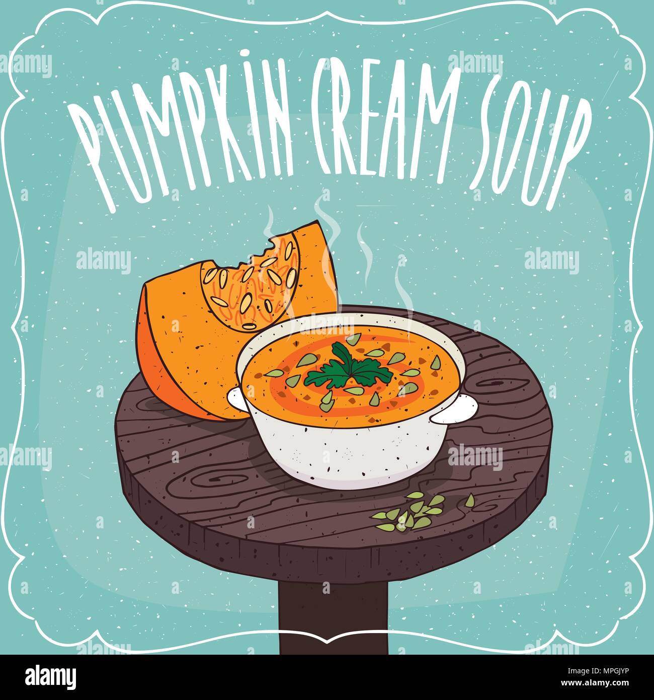 On table cut fruit Stock Vector Images - Alamy