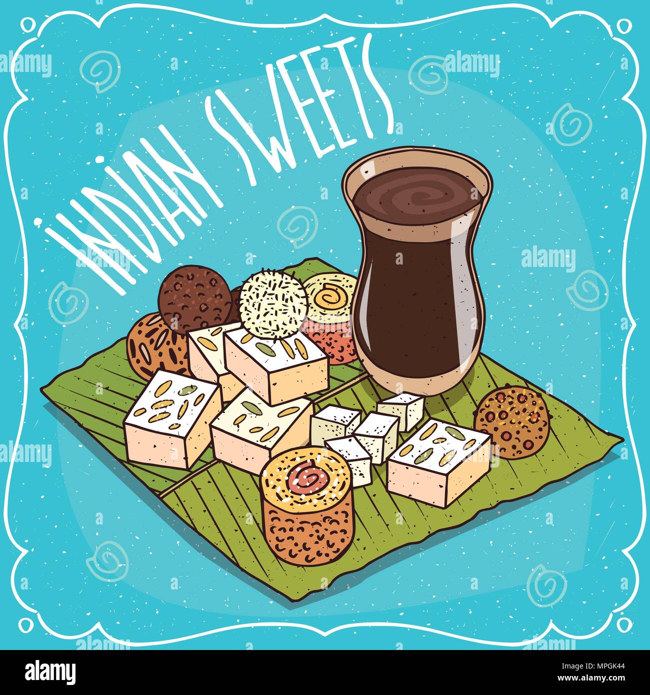 Indian popular snack Stock Vector Images - Alamy