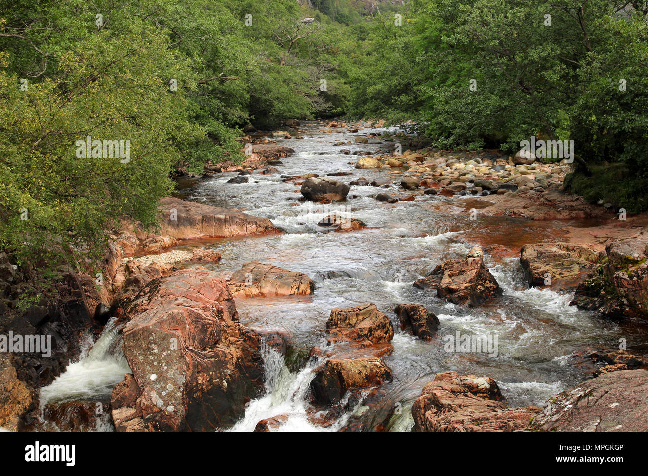 River mountain forest scotland hi-res stock photography and images - Alamy