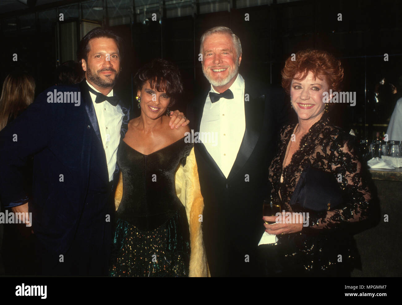 LOS ANGELES, CA - FEBRUARY 13: (L-R) Actor Sam Behrens, wife actress ...