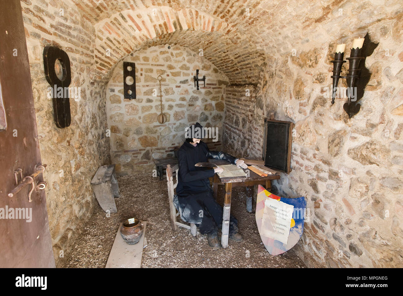 Ancient prison. Hita, Guadalajara, Spain Stock Photo - Alamy