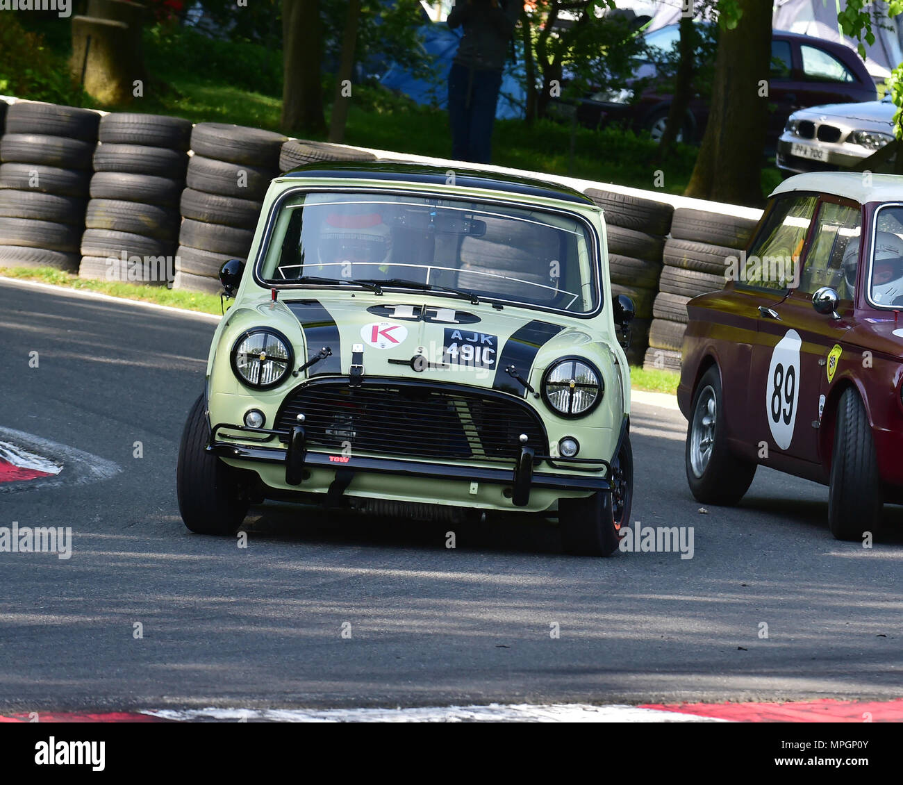 Jonathan Lewis, Austin Mini Cooper S, HSCC, HRSR, Historic Touring Cars ...