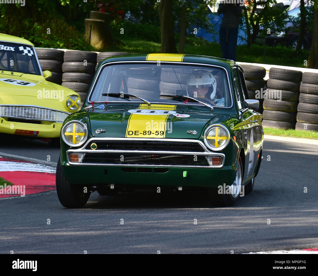 Roger Stanford, Ford Lotus Cortina, HSCC, HRSR, Historic Touring Cars ...