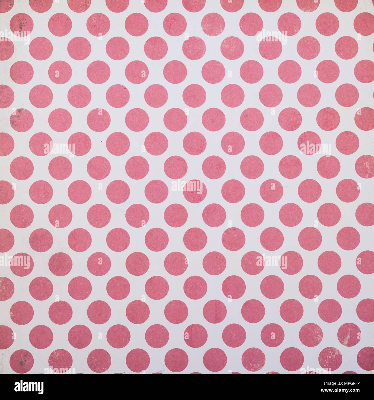 white wrapper design with red circles Stock Photo - Alamy