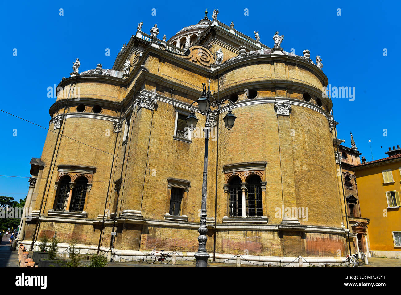 Images in the old town of Parma in Italy Stock Photo - Alamy