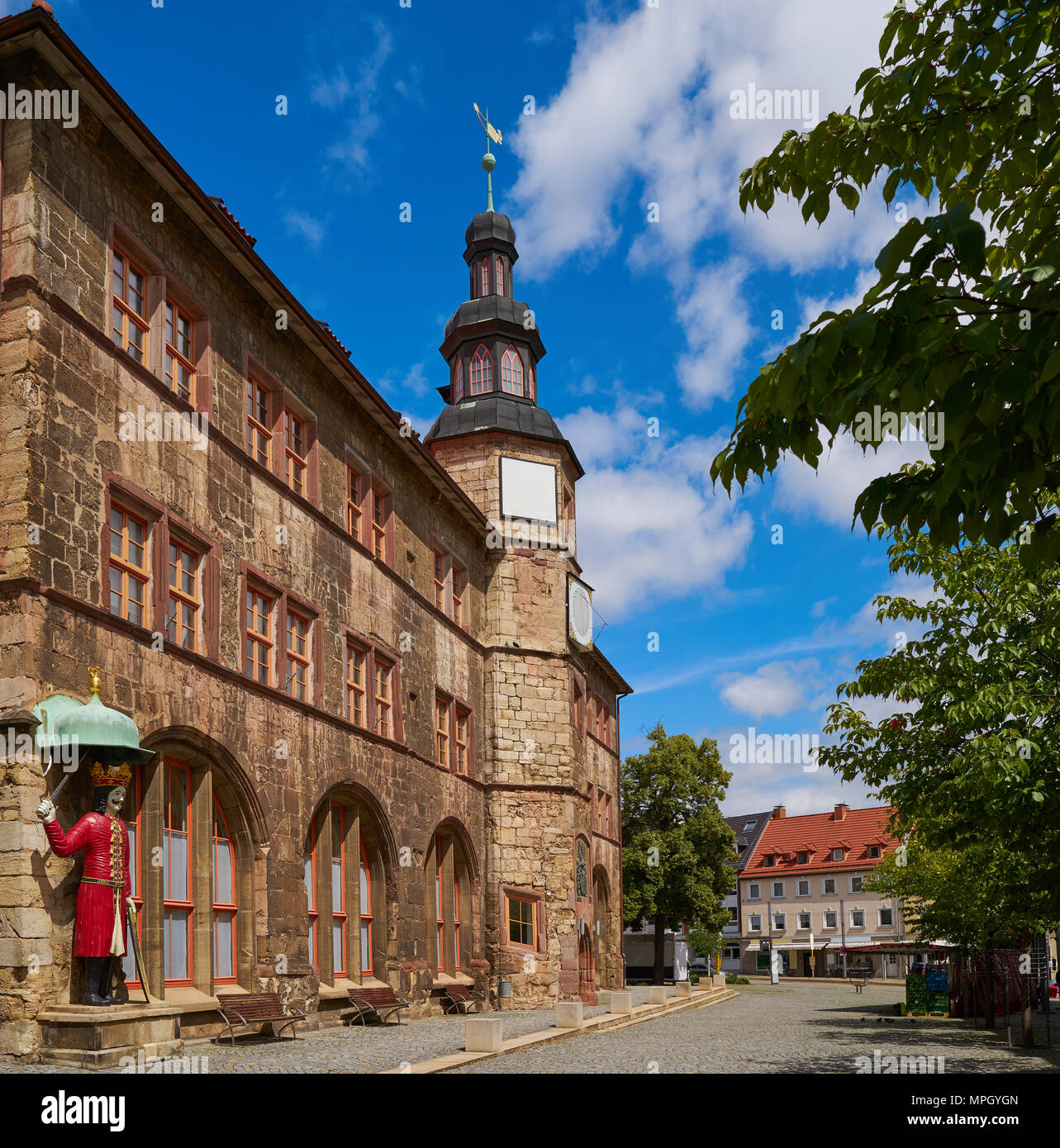 Stadt Nordhausen Rathaus city hall in Thuringia Germany Stock Photo - Alamy