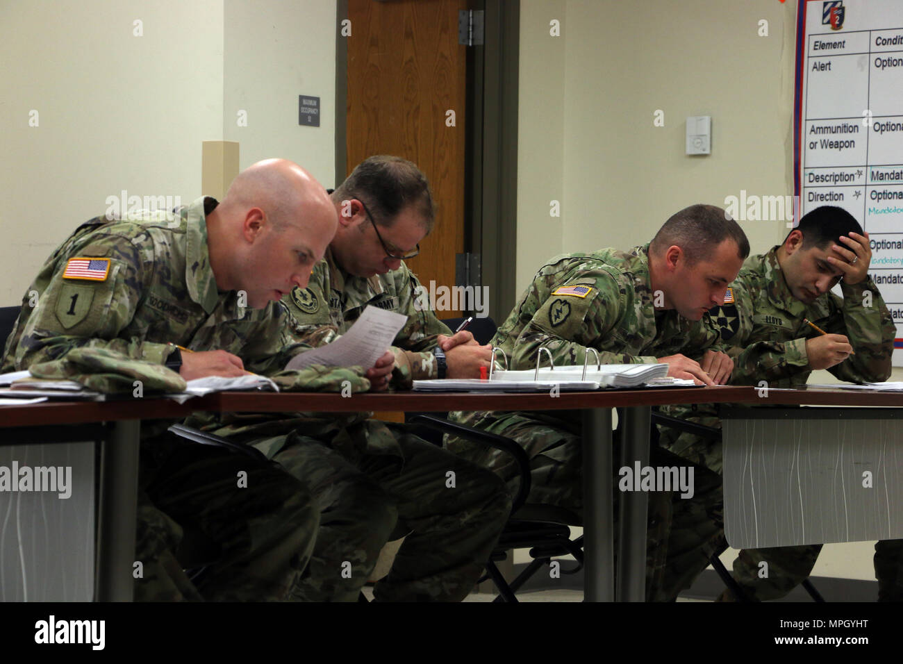 Noncommissioned officers of 6th Squadron, 8th Cavalry Regiment, 2nd ...