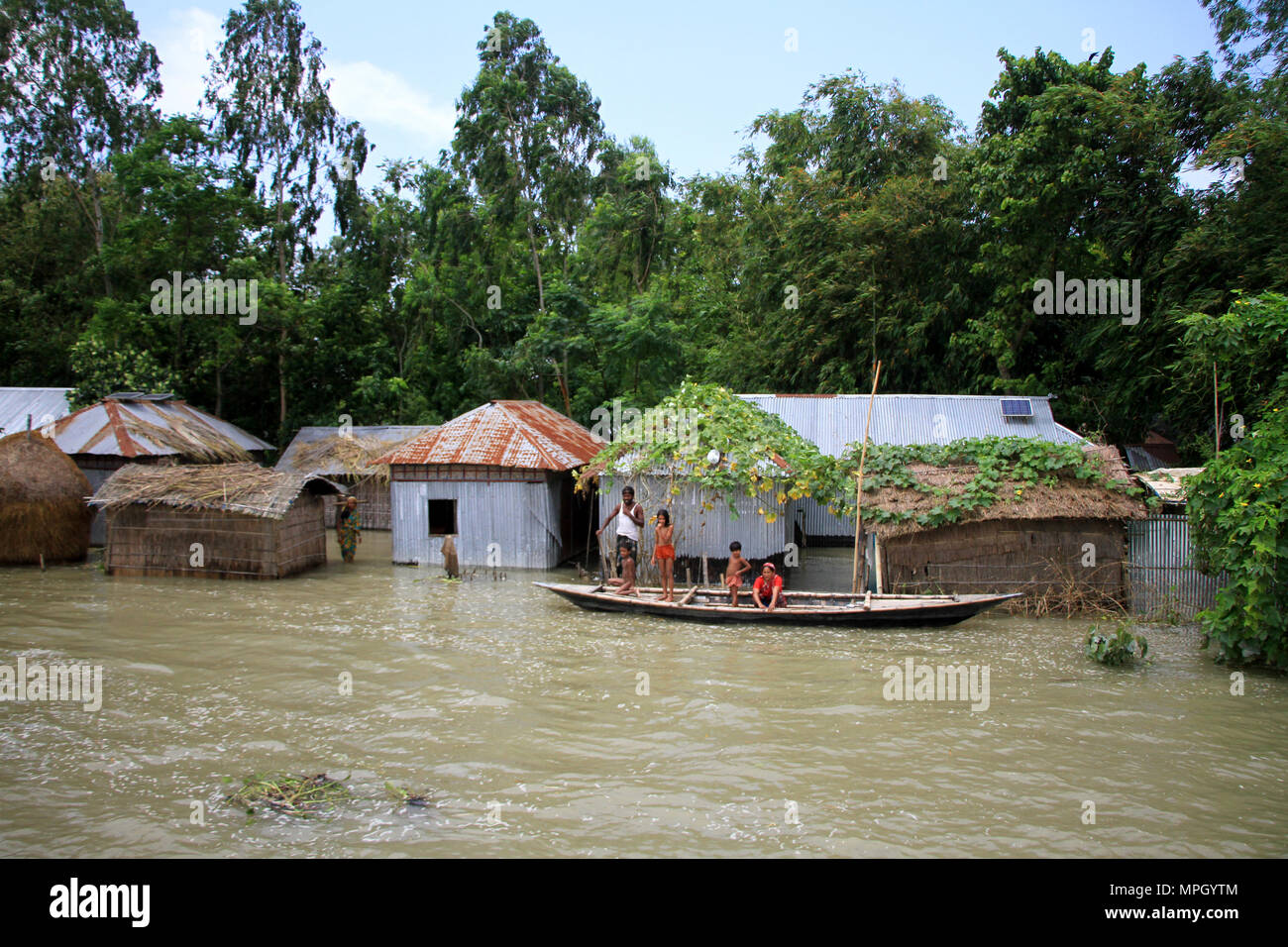 Bangladesh. Flood affected people in Bangladesh. Bangladesh has ...