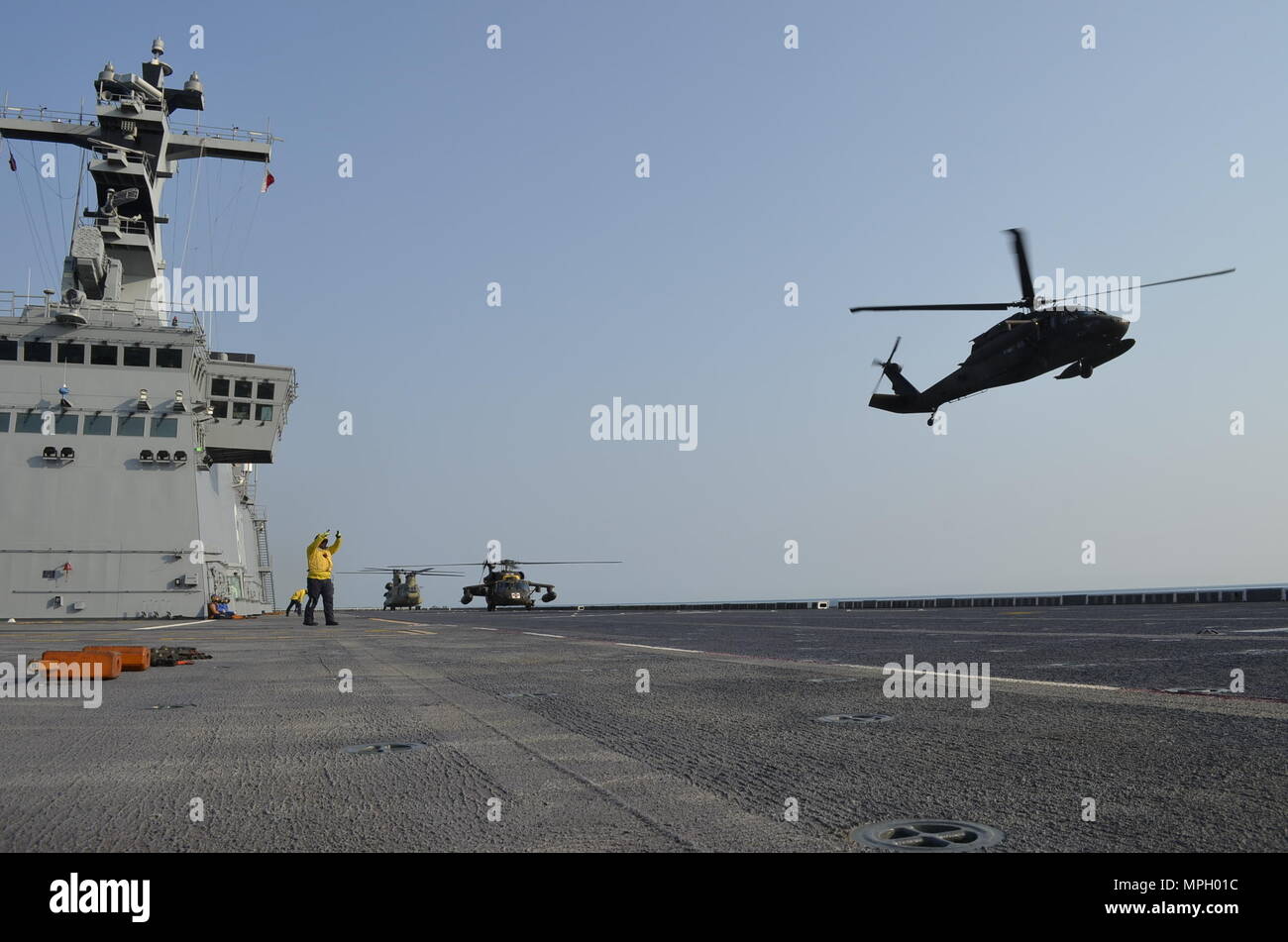 Soldiers from the 2nd Combat Aviation Brigade, 2nd Infantry Division ...