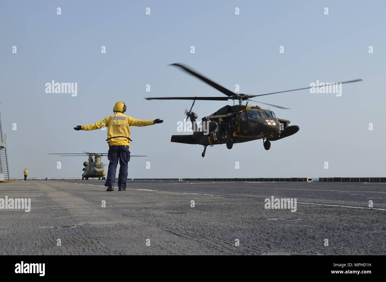 Soldiers from the 2nd Combat Aviation Brigade, 2nd Infantry Division ...