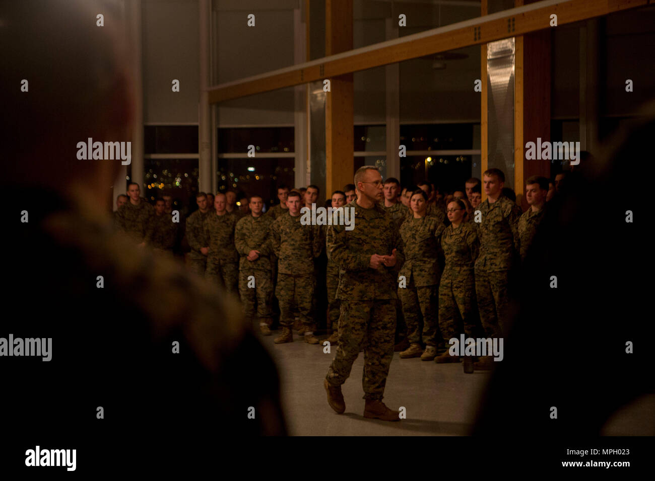 U.S. Marine Corps Lt. Col. David C. Emmel, Black Sea Rotational Force ...