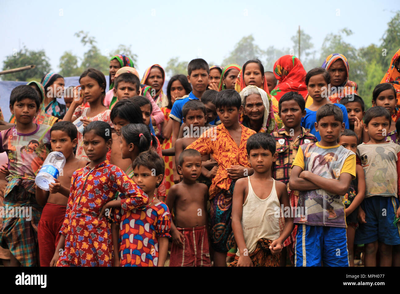 Bangladesh. Flood affected people in Bangladesh. Bangladesh has ...