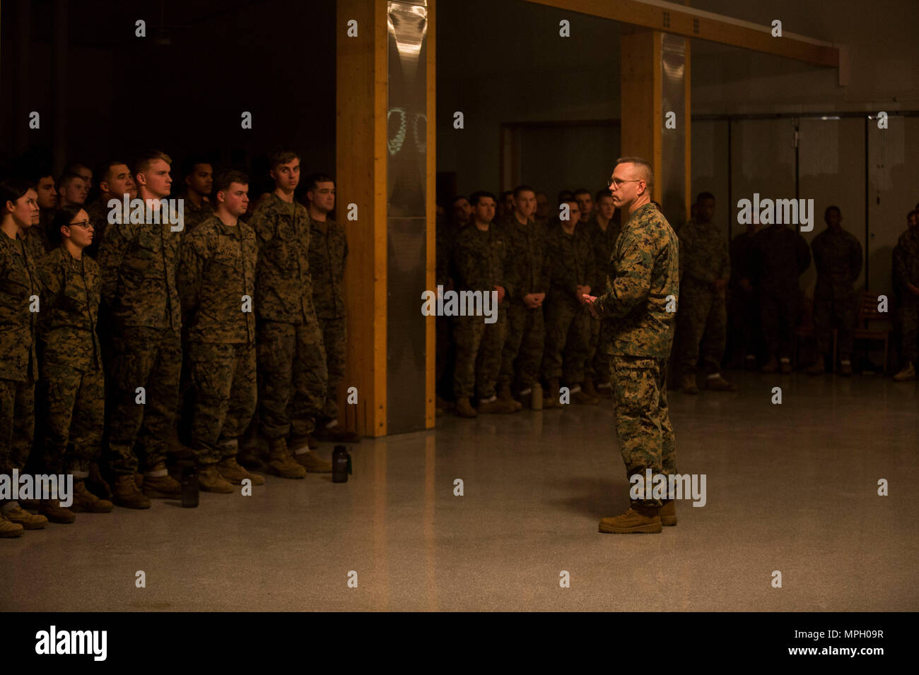 U.S. Marine Corps Lt. Col. David C. Emmel, Black Sea Rotational Force ...