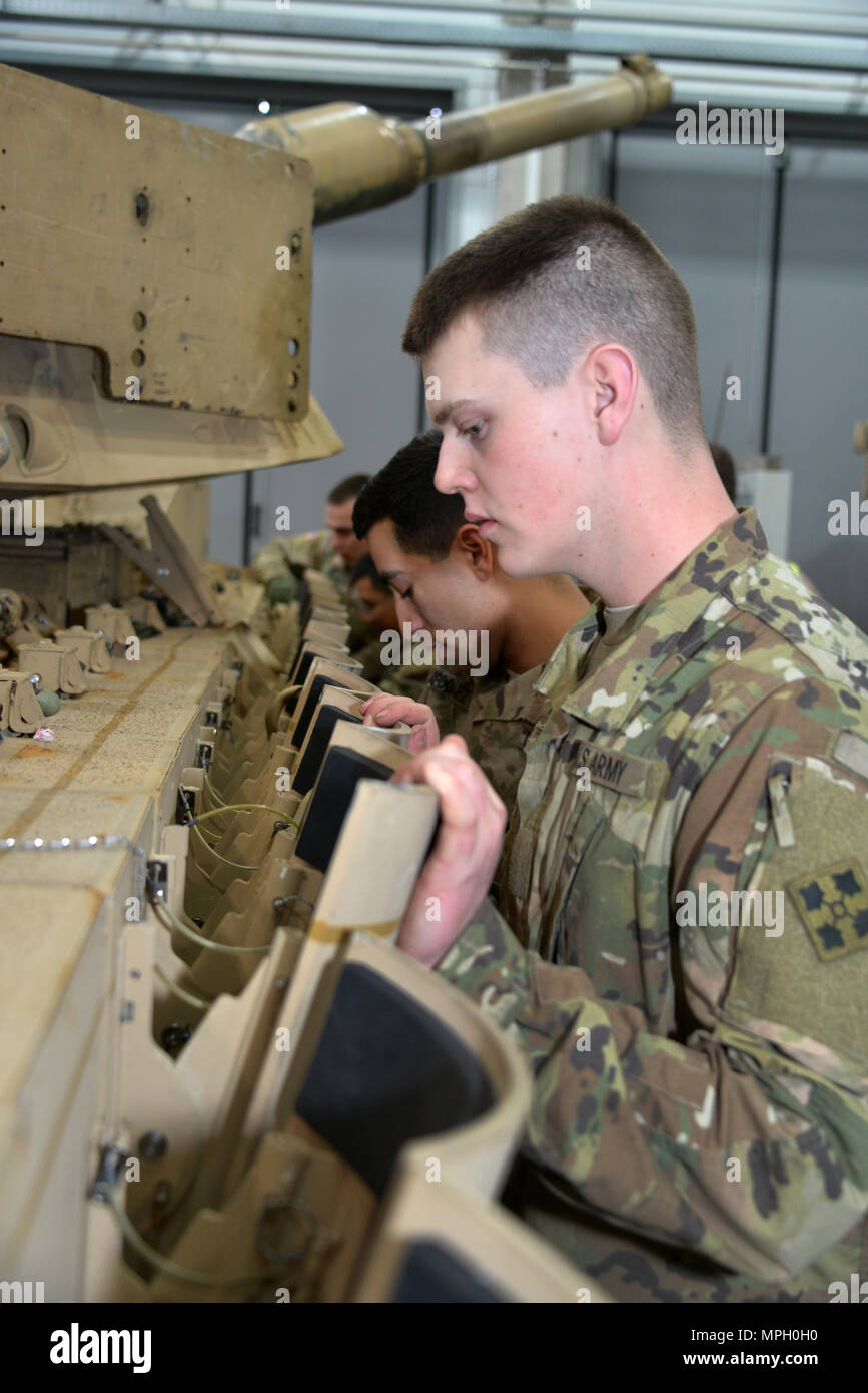 Abram reactive armor tiles hi-res stock photography and images - Alamy