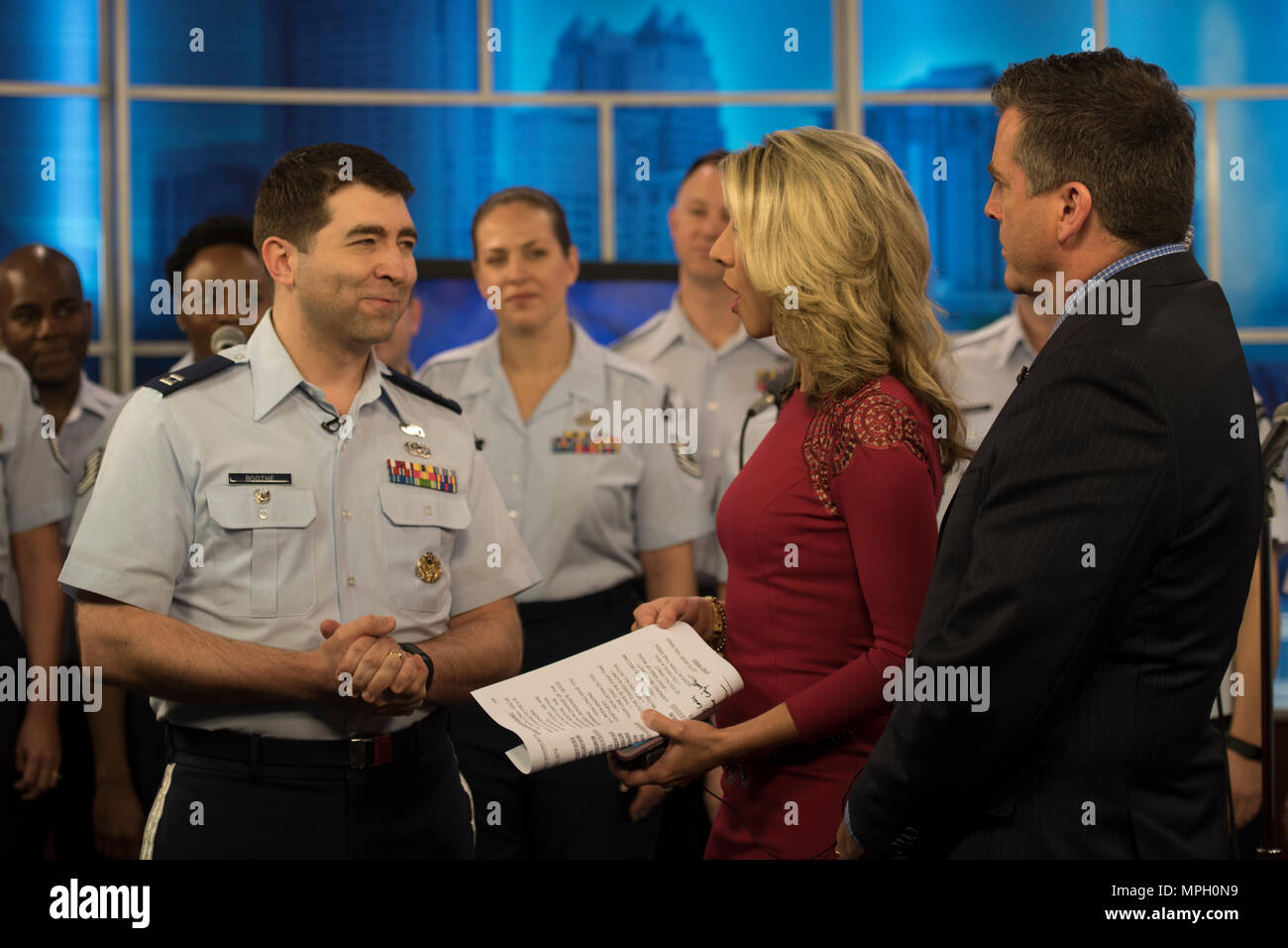 Capt. Daniel Boothe, U.S. Air Force Band assistant director of ...