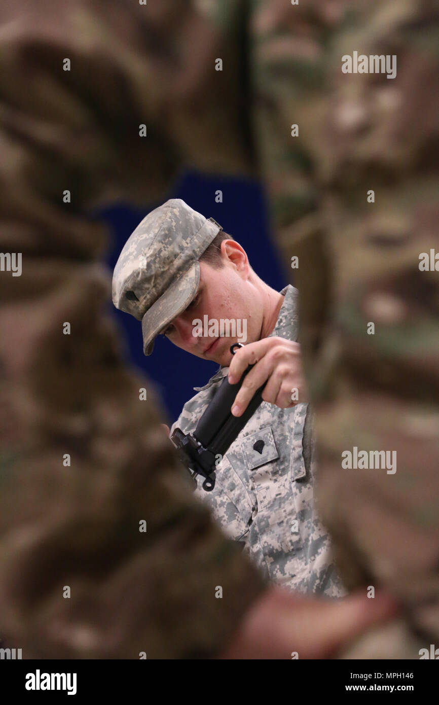 U.S. Army Spc. Tyler Arbuckle, 18th Ordnance Company (EOD), 192nd ...