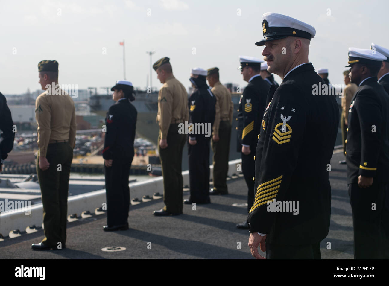 170301-N-AV754-085 NORFOLK (March 1, 2017) Command Master Chief Scott ...