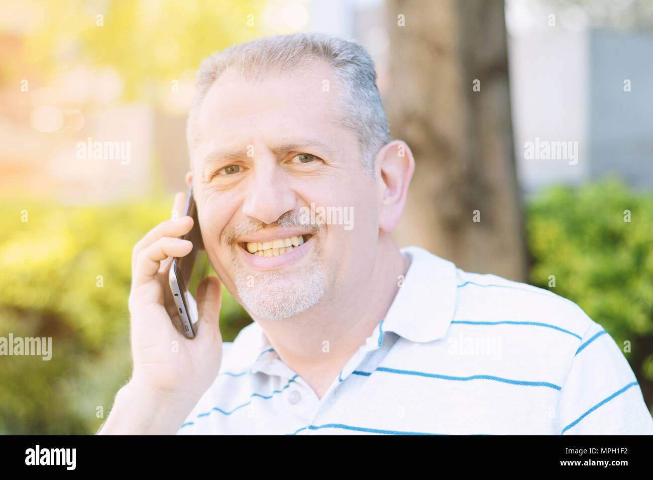 Handsome middle aged man hi-res stock photography and images - Alamy