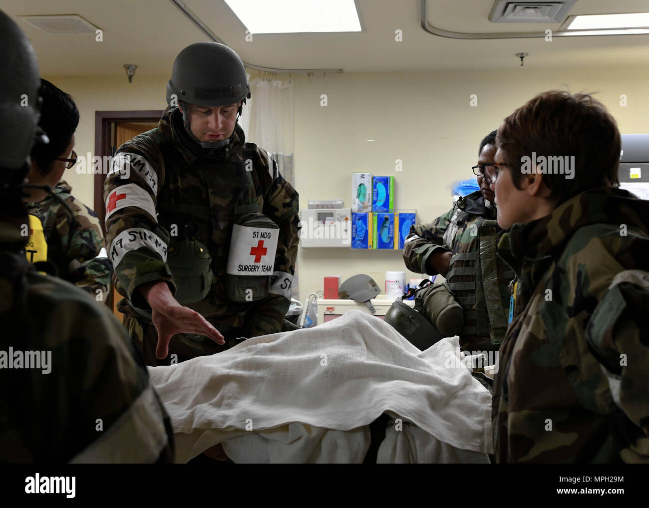 U.S. Air Force Capt. Stephen Smith, 51st Medical Operations Squadron ...