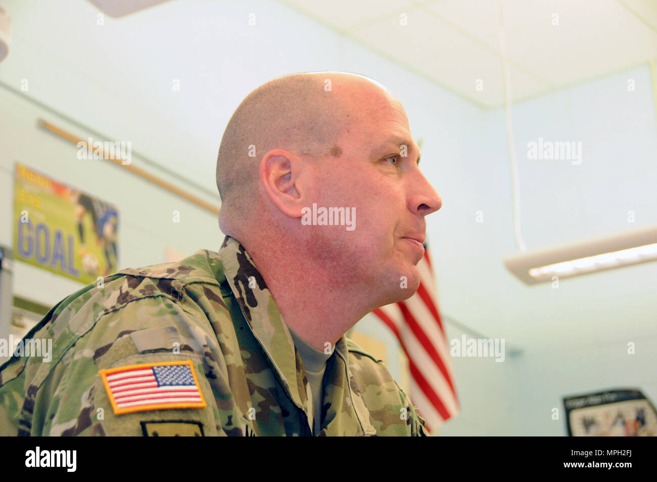 Command Sgt. Maj. Patrick McKie, U.S. Army Support Activity Fort Dix ...