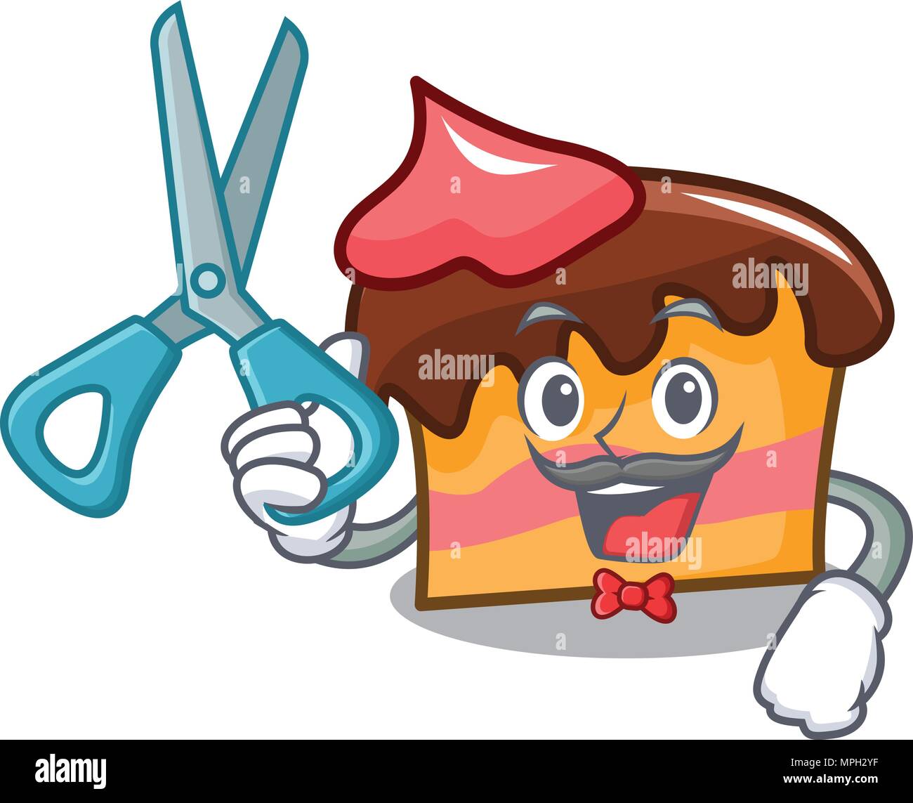 Egg sponge cake Stock Vector Images - Alamy