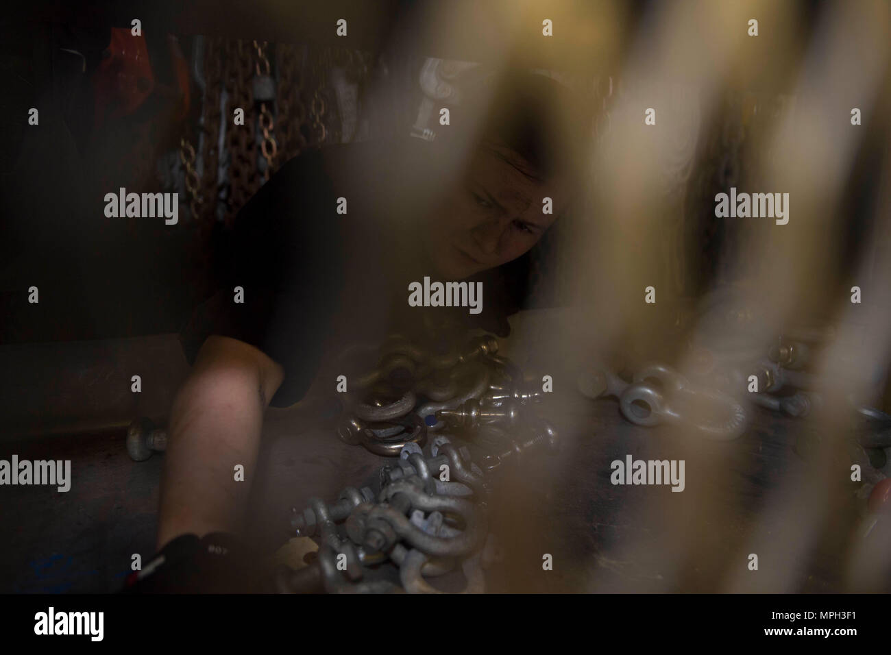 Chain locker in ship hi-res stock photography and images - Alamy