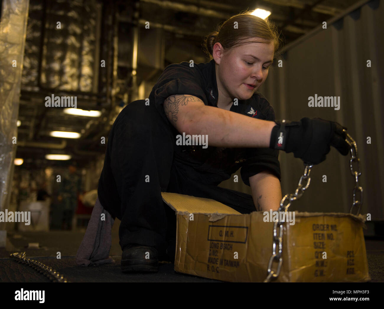 Chain locker in ship hi-res stock photography and images - Alamy